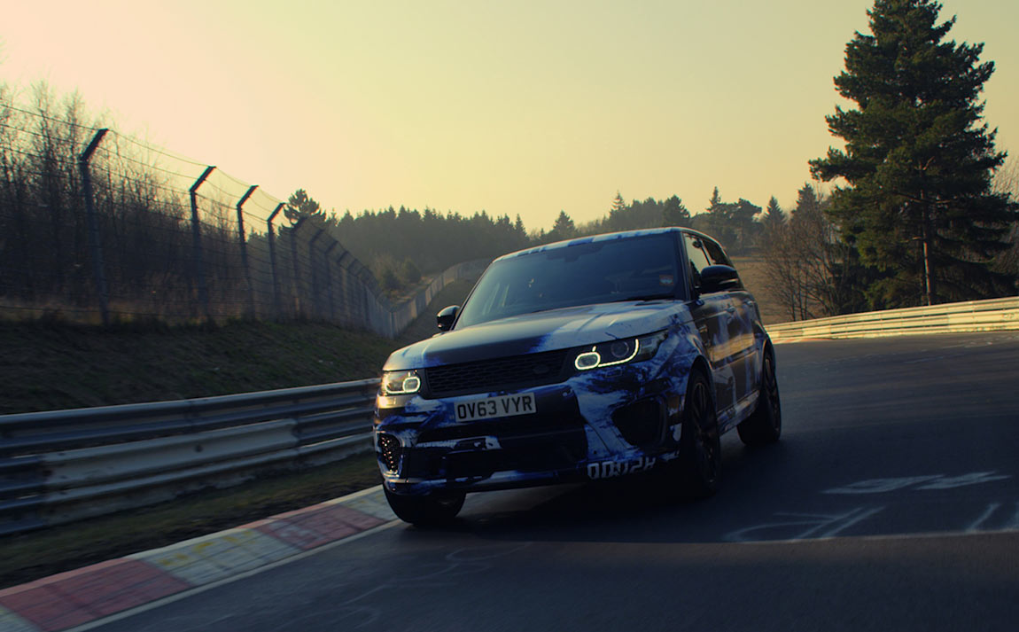 Range Rover Sport SVR sets Nurburgring lap record - Transmission